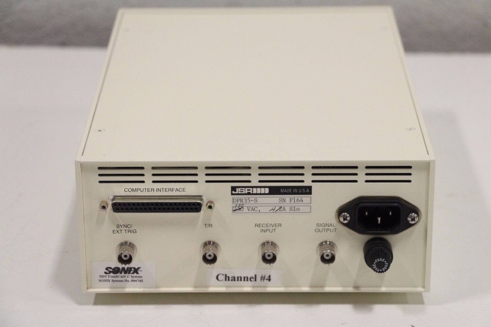 Sonix Sonoscan Pr35 Pulser / Receiver JSR USA Based SELLER for sale ...