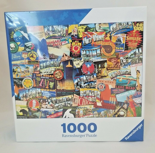 Ravensburger Road Trip USA En Route! 1000 Piece Jigsaw Puzzle New ...