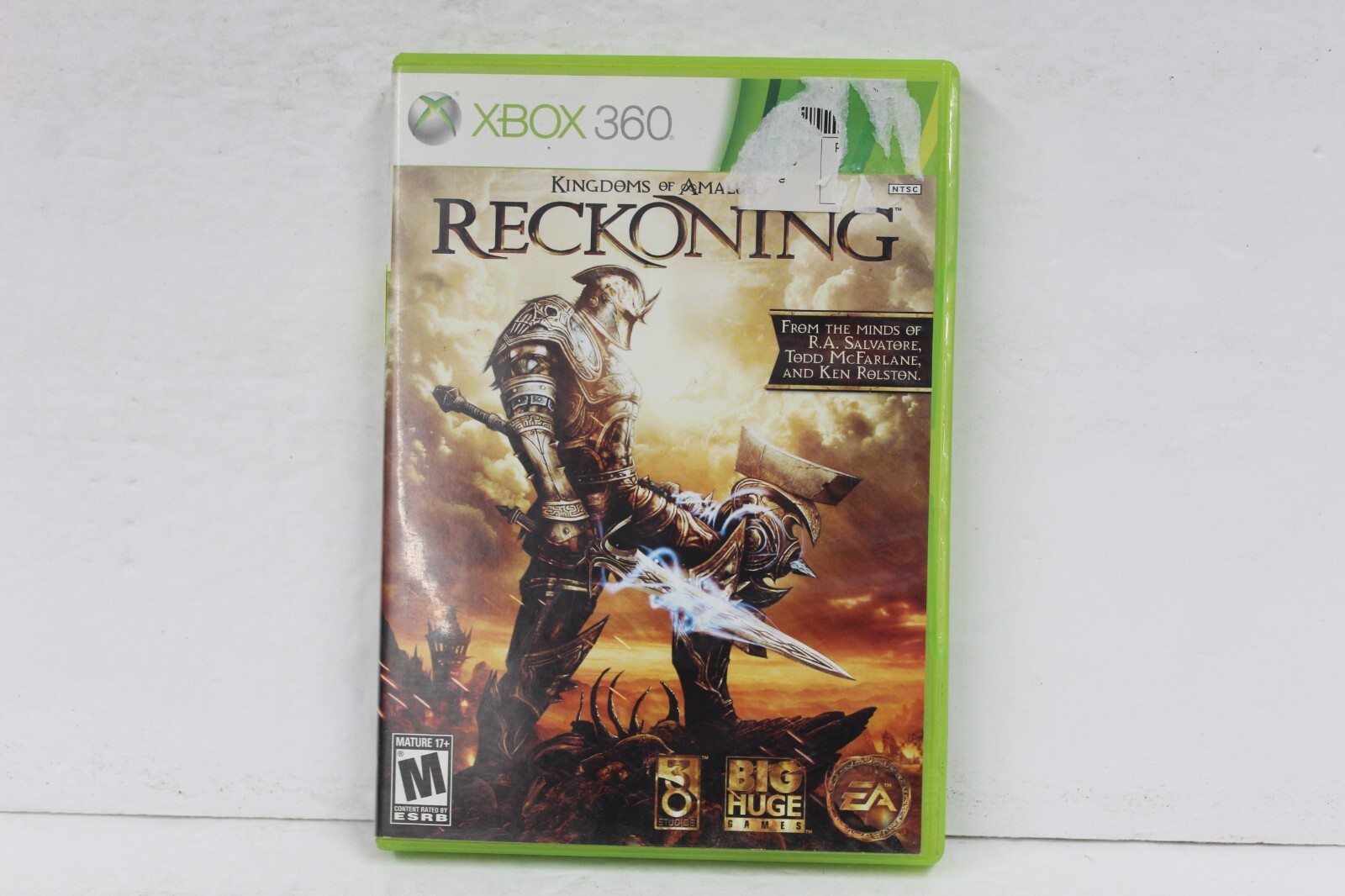 Kingdoms of Amalur: Reckoning (Microsoft Xbox 360, 2012) CIB ...