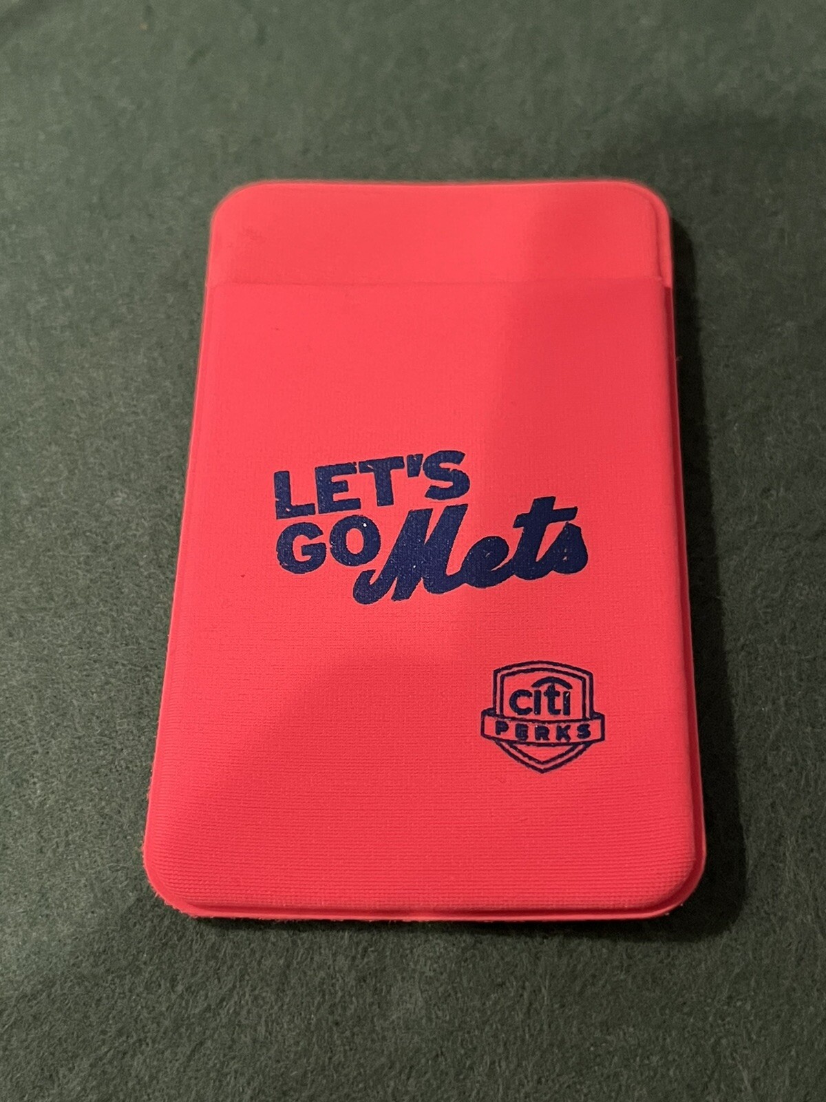 New York Mets Citi Field Perks SGA Orange Smart Wallet For iPhone ...