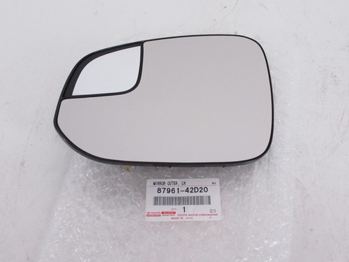 Genuine OEM Toyota 87961-42D20 Driver Side Mirror Glass Heated 2016 ...