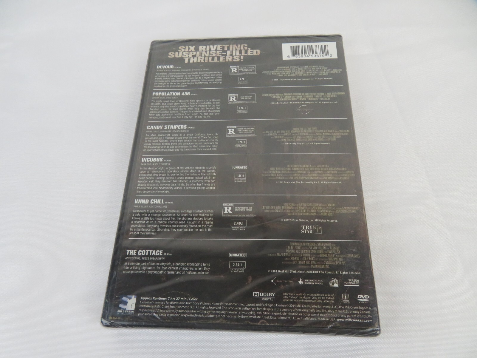 Where EVIL LIES 6 Movie Collection DVD SEALED BRAND NEW Devour, Incubus ...