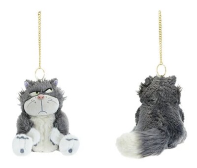 Disney Store authentic 2023 Cinderella Lucifer cat Sitting Small Plush ...