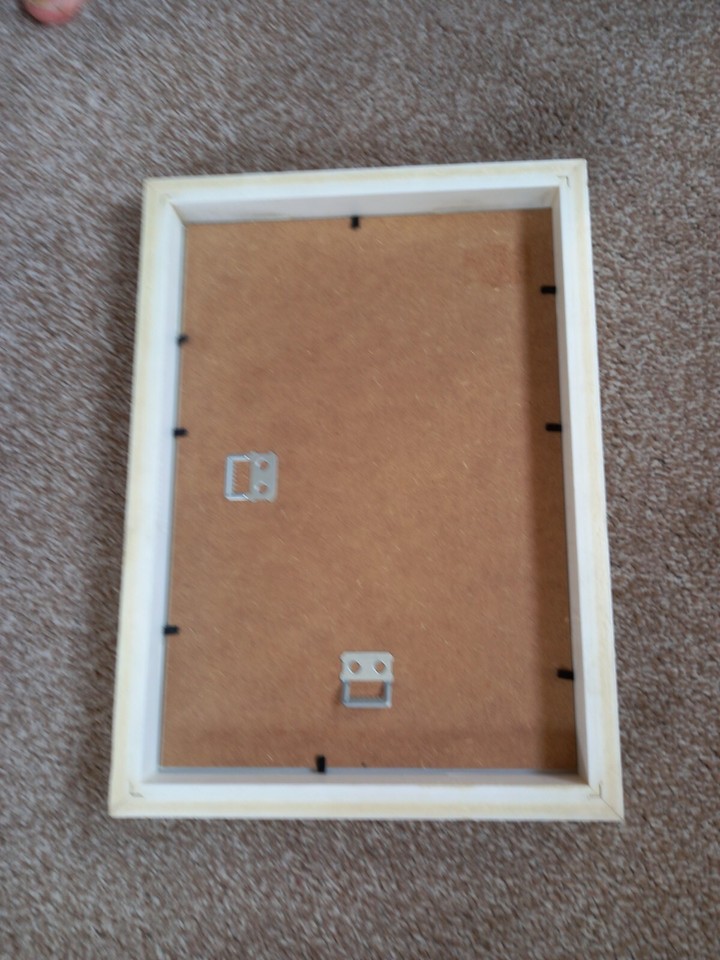 White Picture Frame or Photograph Frame Hardly Used | eBay UK