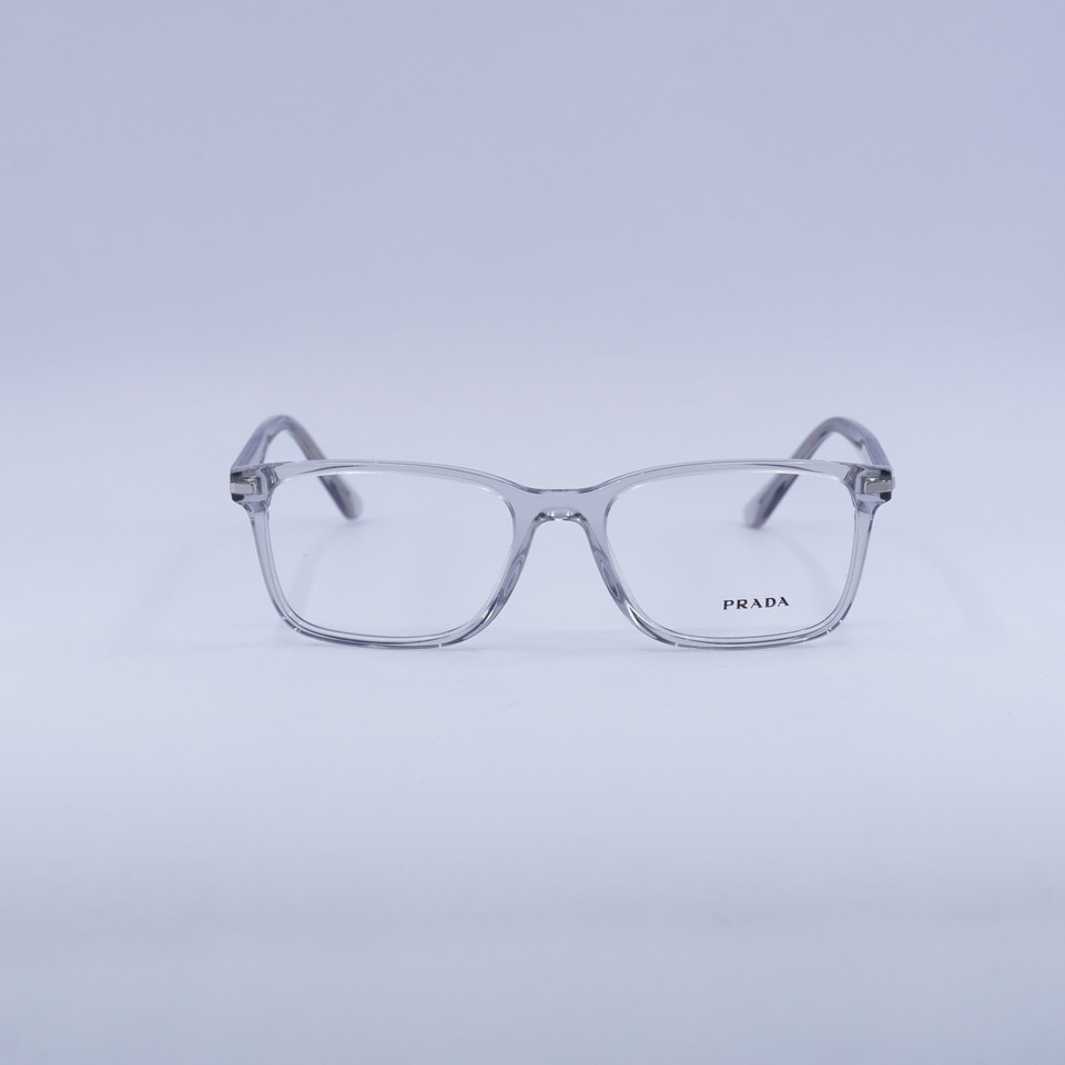 Prada PR14WV U431O1 Crystal Grey 54mm Eyeglasses New Authentic | eBay