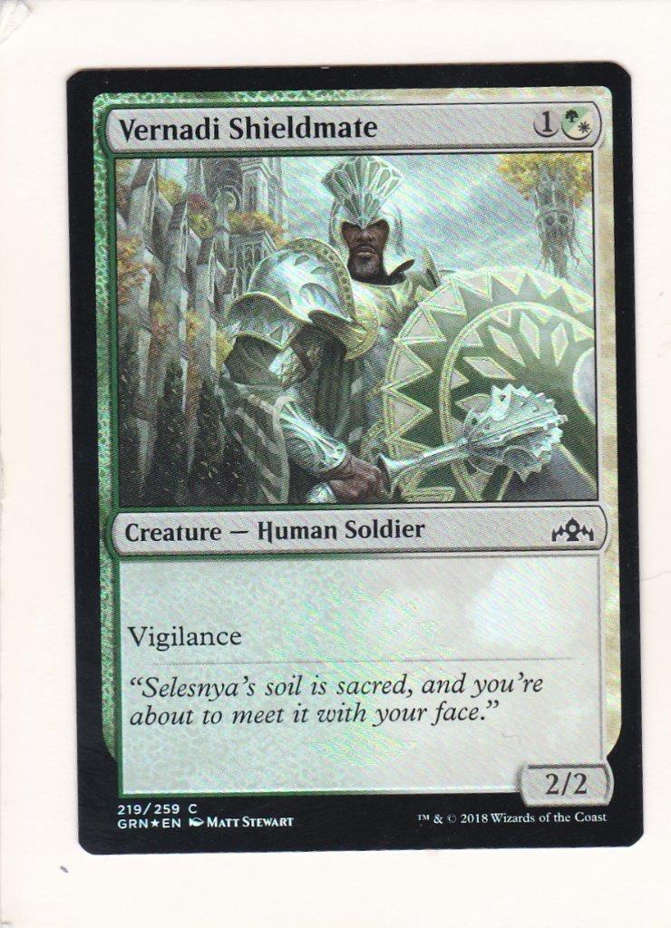 Magic: MTG: Guilds of Ravnica: Foil: Vernadi Shieldmate | eBay