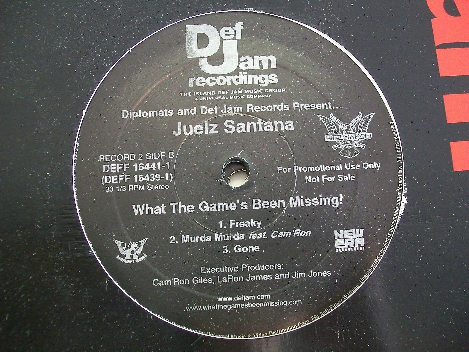 Juelz Santana-What The Game's Been Missing-2 x 12" Single-Promo-Vinyl ...
