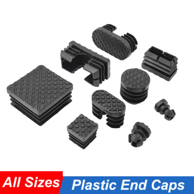 Square Oval Round Plastic End Caps Tube Bungs Blanking Plugs Box ...