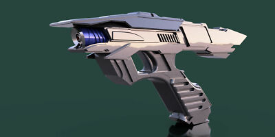 Star Trek Into Darkness Vengeance Phaser 3d Printed Prop Kit Replica ...