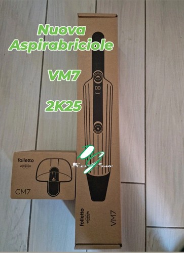NEW ASPIRABRICIOLE FOLLETTO VM7 Vorwerk 2025 (No Vc100) | eBay
