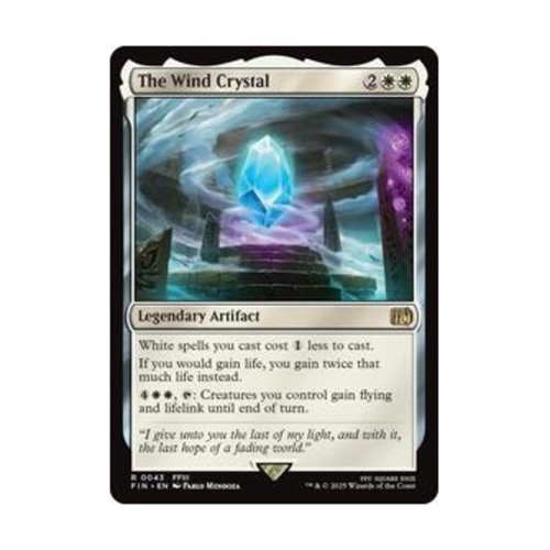 WOTC Universes Beyond: FINAL FANTASY The Wind Crystal (R) (Foil) NM | eBay