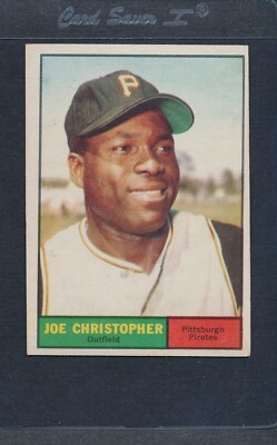 1961 Topps #082 Joe Christopher Pirates EX *7228 | eBay