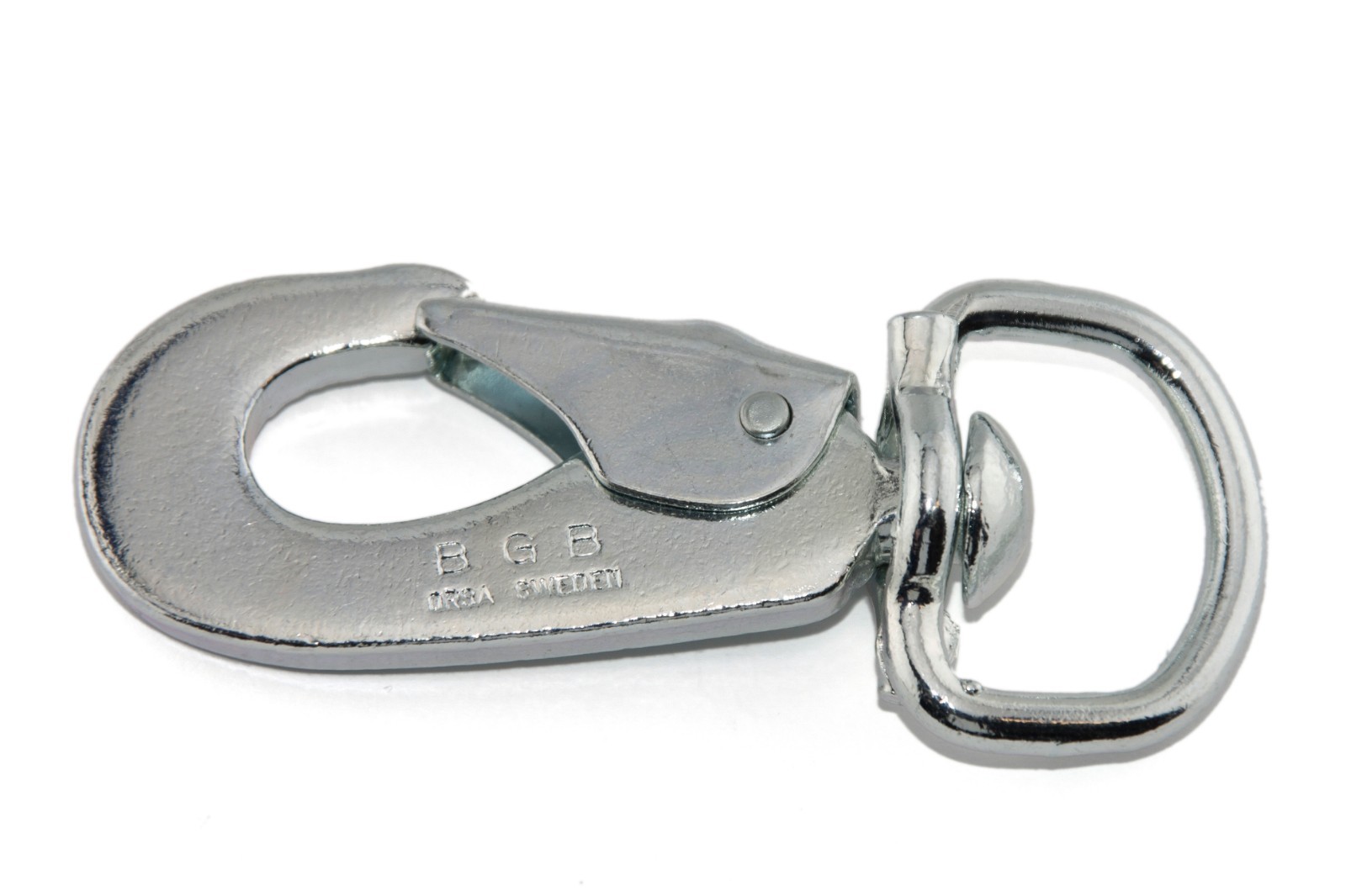 Schwedenhaken Stahl verzinkt Drehwirbel Hundeleine Outdoor Karabiner ...