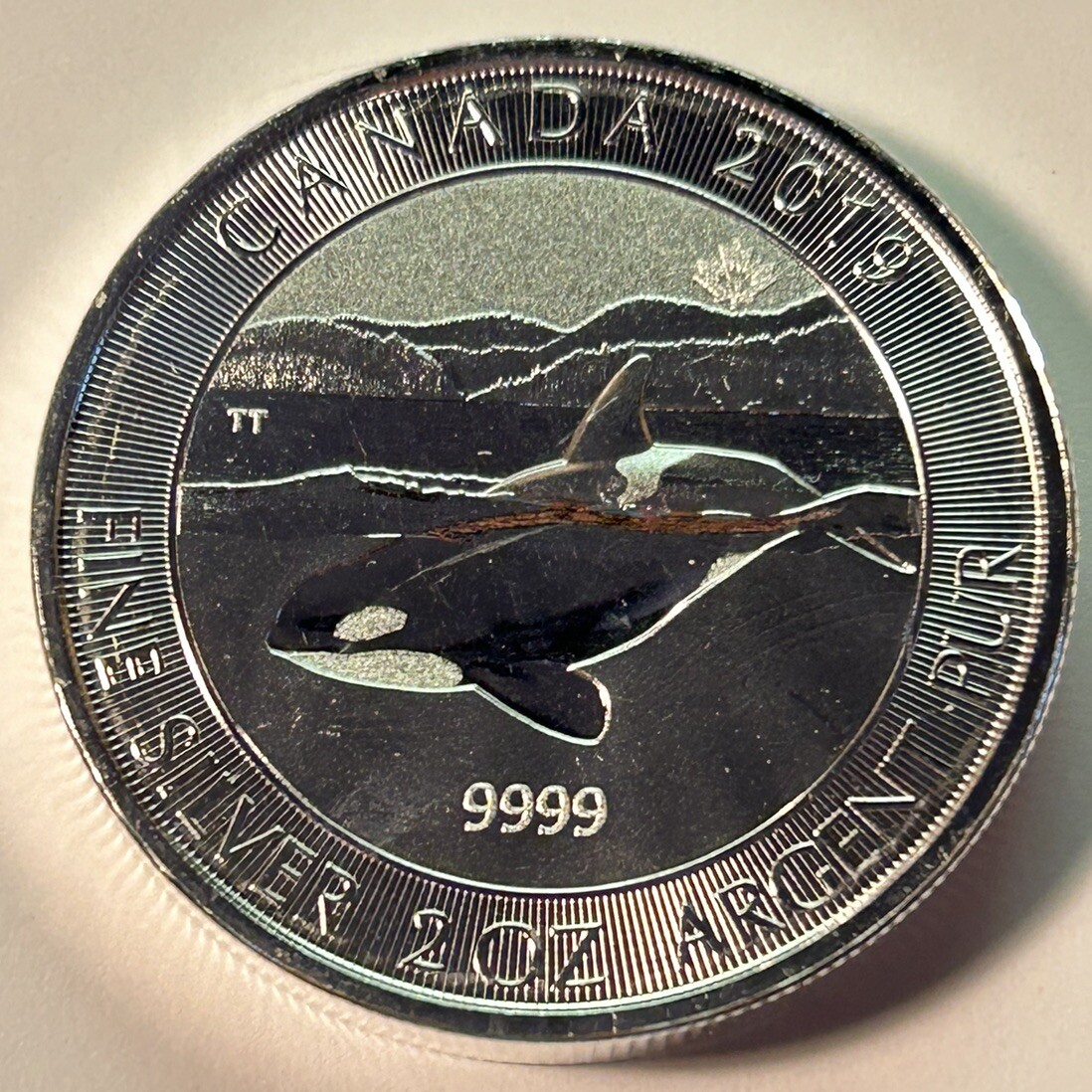 Canada 2 Oz Orca Wildlife Series 999 Fine Silver Coin - BU | eBay