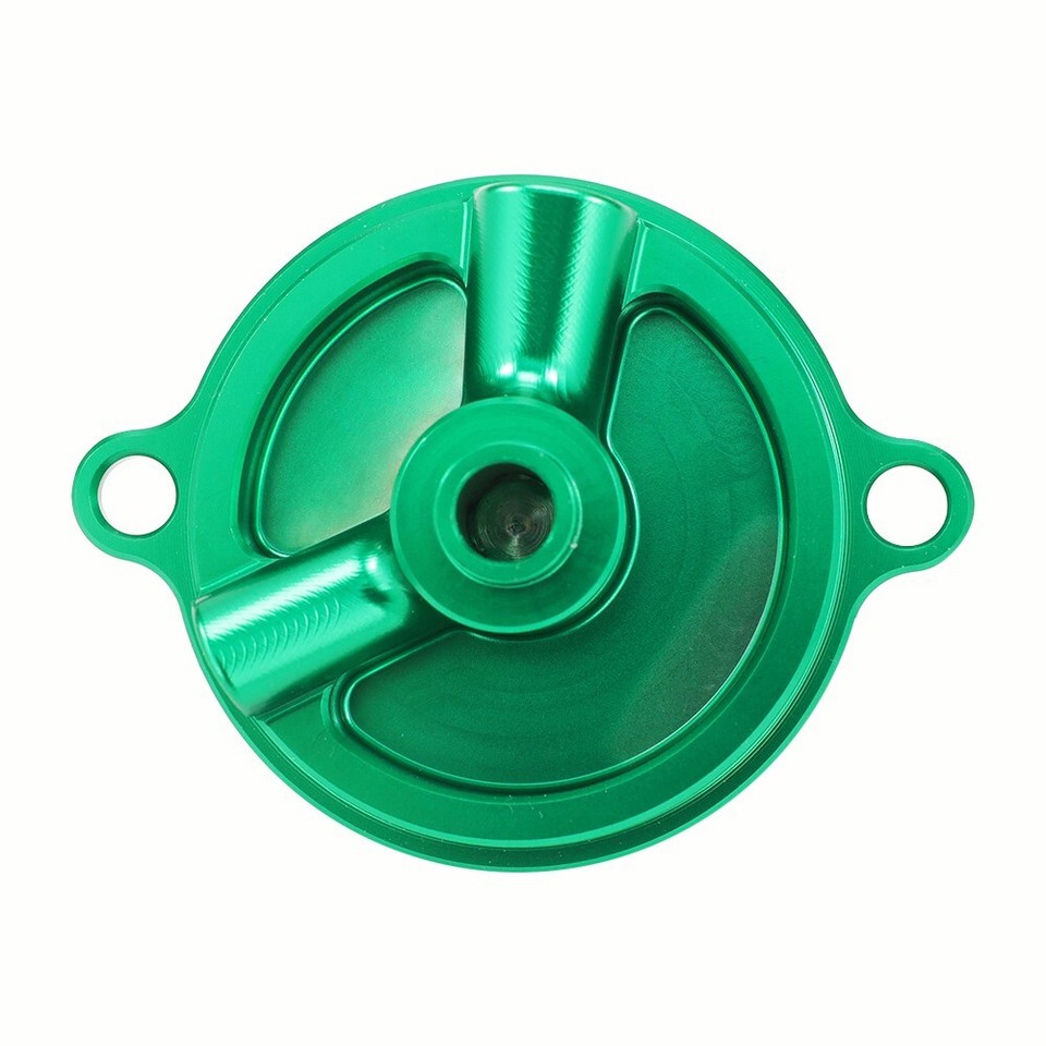 CNC Engine Oil Filter Cover Cap For KAWASAKI KLX 300/R/SM KLX 250/SF ...