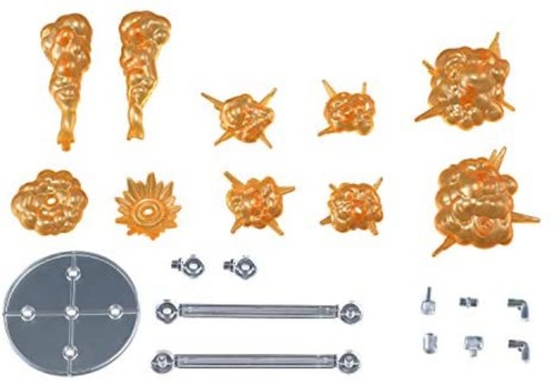 Bandai 1/144 Customize Effect (Explosion Image Ver.) (Orange) Plastic ...