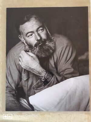 ERNEST HEMINGWAY FAMOUS AUTHOR WRITER JOURNALIST 8X10 PHOTO | eBay