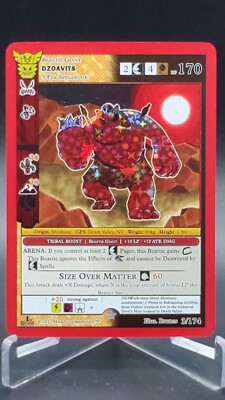 Dzoavits 3/174 MetaZoo Native 1st Edition REVERSE Holo Foil Card NM ...
