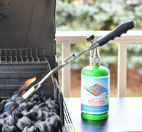 20,000 BTU Handheld Slanted Propane Charcoal Lighter Torch | eBay