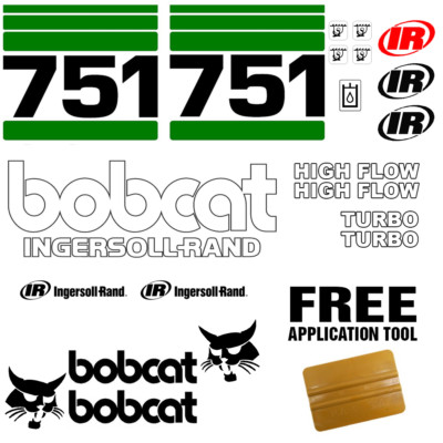 Bobcat Advantage Series Decal Kit Sticker Skid Steer 751 753 763 773 ...