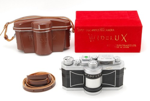 RARE【NEAR MINT w/Box】 Panon WIDELUX F6 FVI Panoramic 35mm Film Camera ...