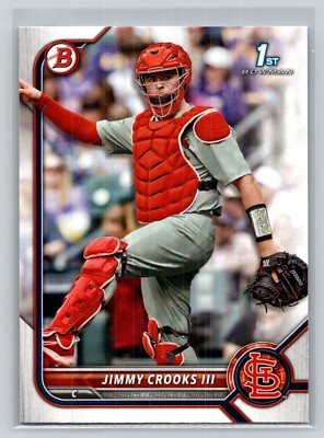 2022 Topps Bowman Draft 1st Bowman #BD-178 Jimmy Crooks III | eBay