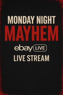 Monday Night Mayhem (Card Shown On Screen) | eBay