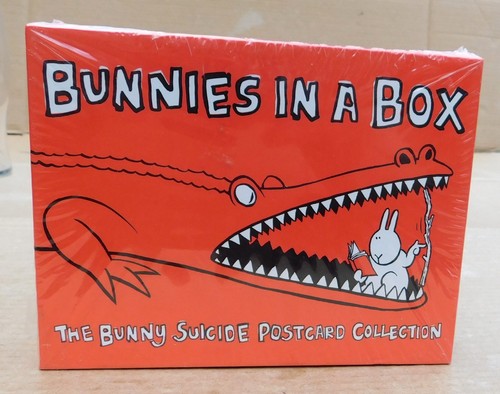 Bunnies in a Box, The Bunny Suicide Postcard Collection,40 Postcards ...