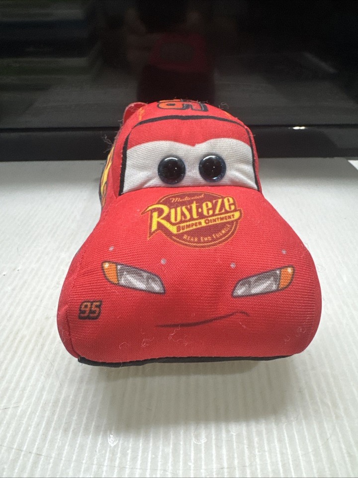 TY Baby Sparkle Cars Lightning McQueen Plush Beanie Toy Disney Pixar | eBay