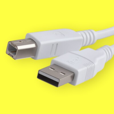 (For Epson ET-2860) Data Cable For Inkjet 1.5m Printer Cable & Ferrite Cored | eBay UK