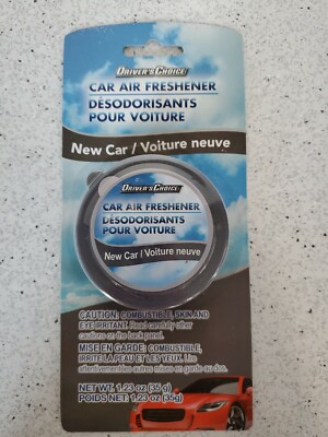 Drivers Choice Car Cool Scents Air Fresheners New Car | eBay