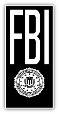 FBI Badge Military Car Bumper Sticker Decal | eBay