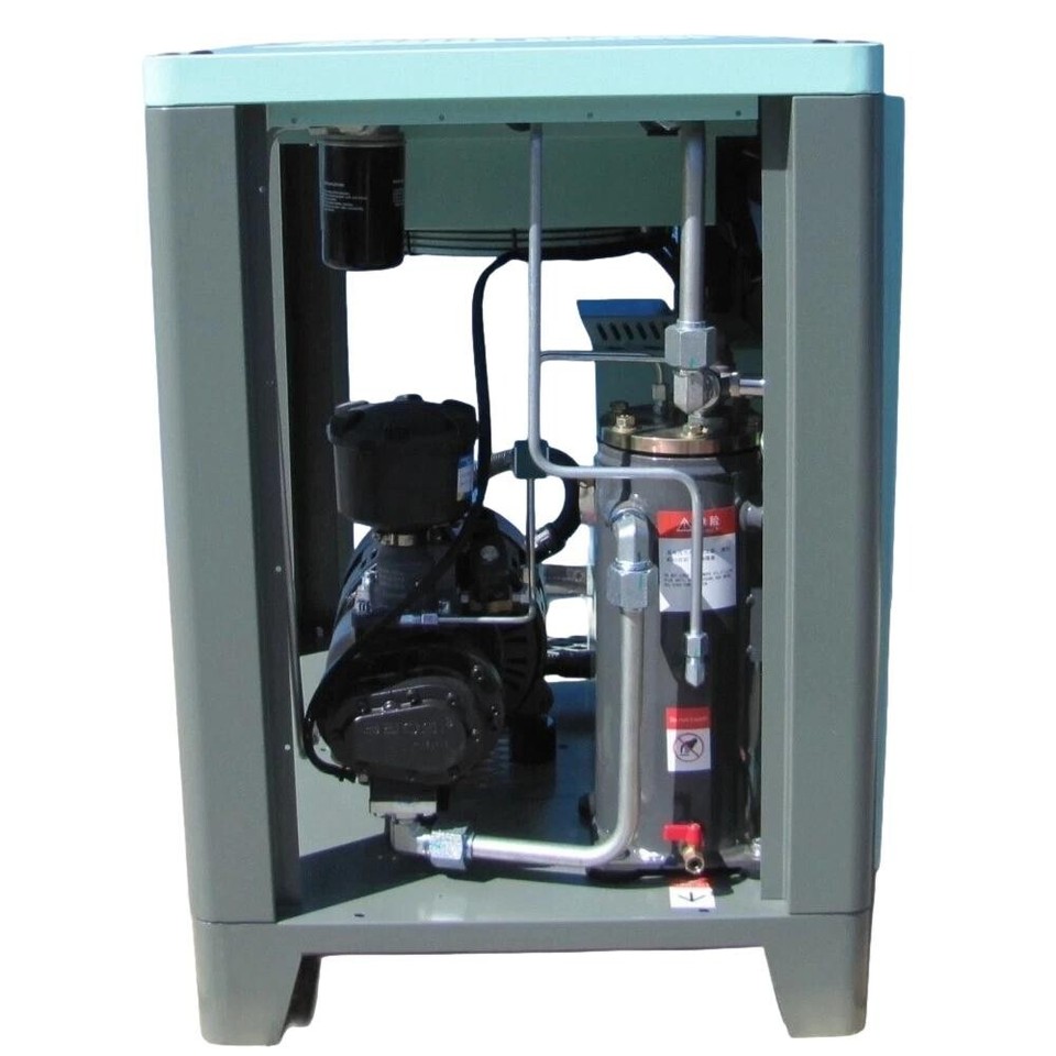 2024 Maximus 10 HP Rotary Screw Air Compressor VFD 230V Single Phase | eBay