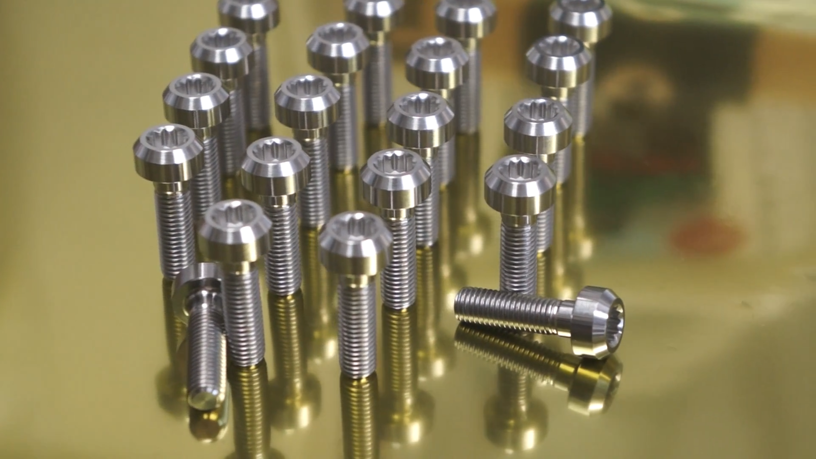 ZAKGEAR Polished Quality Titanium Split Rim BBS Wheel Bolts M7x24mm ...