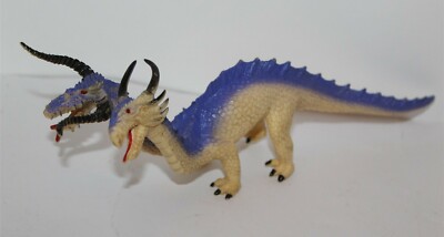 2 Headed Dragon Toy Rubber Plastic Customs Action Figures Bootlegs ...