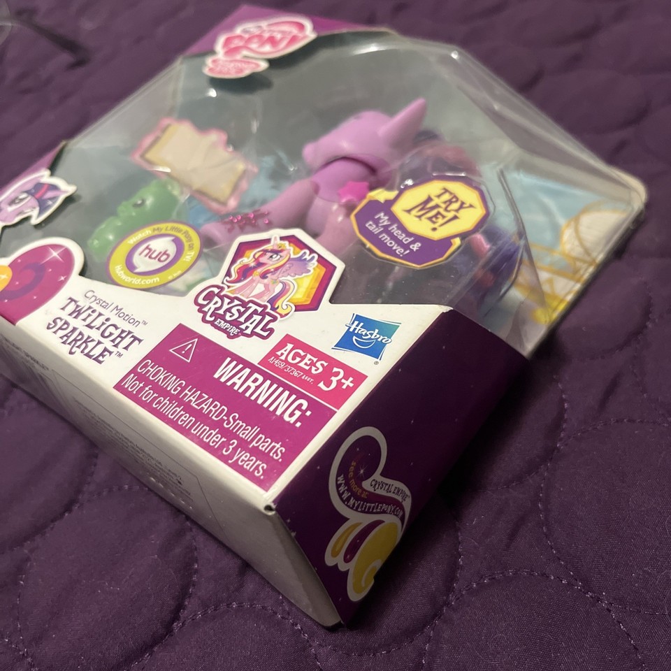 2012 MY LITTLE PONY CRYSTAL MOTION TWILIGHT SPARKLE CRYSTAL EMPIRE NEW ...