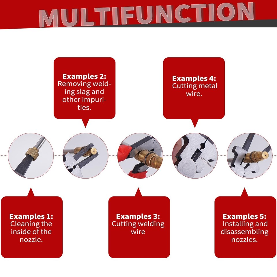 8"MIG Welding Pliers, Multi-functional Carbon Steel MIG Welding Pliers with I... 768399965835| eBay