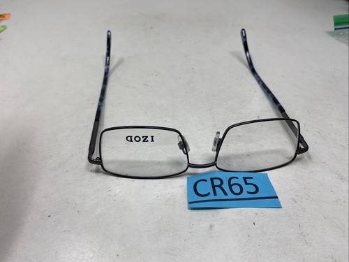 IZOD EYEWEAR IZ 2111 BLUE NAVY 53-17-145 FLEX HINGE EYEGLASSES CR65 | eBay