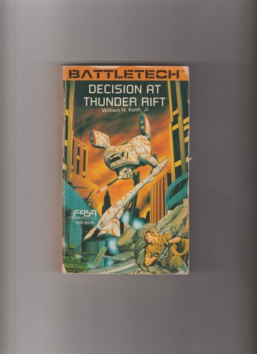Battletech: Decision at Thunder Rift ( 1986 1st Print FASA Publishing ...