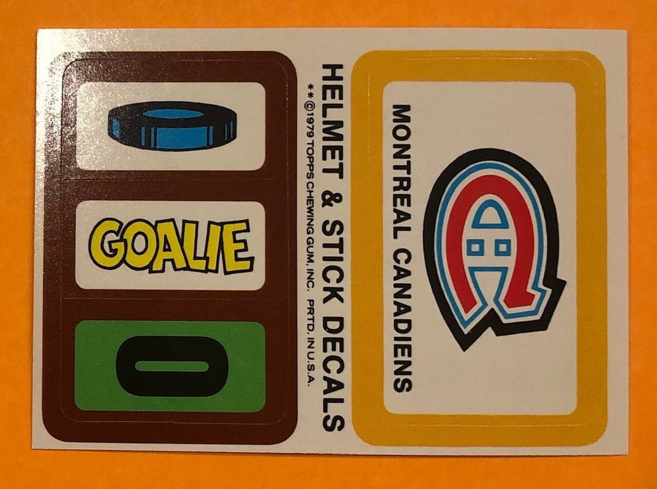 1979 Topps Hockey NHL Card Insert Sticker Set of 22 Logos Oilers ...
