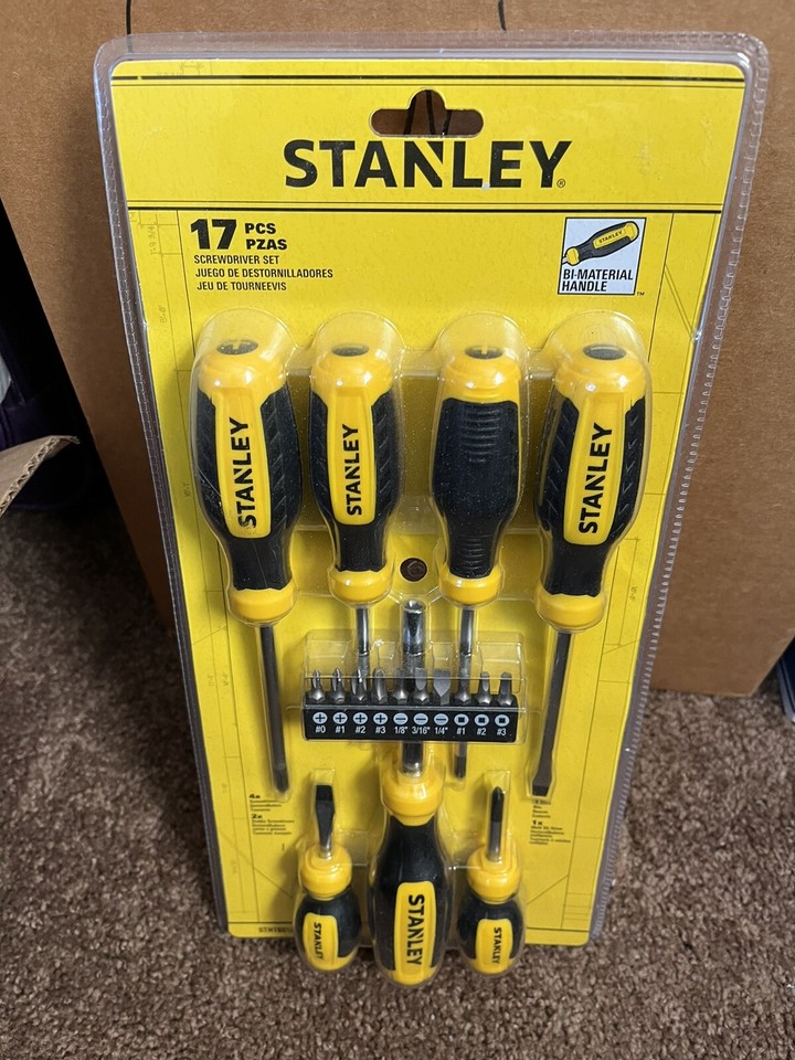 Stanley 17 Pc Screwdriver Set | eBay