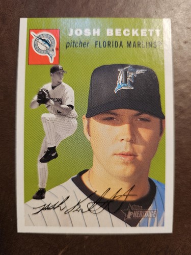 2003 Topps Heritage - #155 Josh Beckett Rookie Marlins | eBay