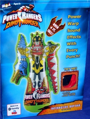 Power Rangers Dino Thunder 48" Electronic BOP Bag New Factory Sealed ...