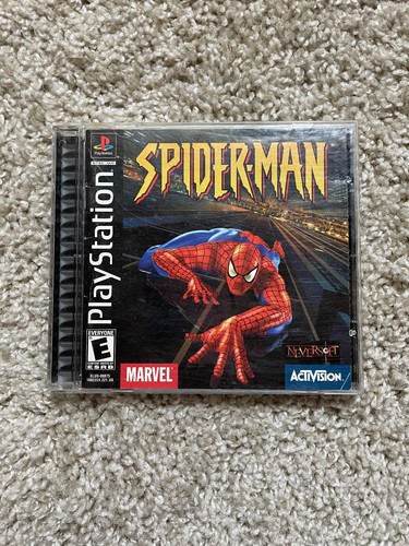 Spider-Man (PlayStation 1 PS1) Black Label COMPLETE | eBay