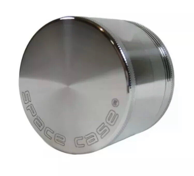 SPACE CASE Grinder Magnetic Herb - Medium 2.5 inch (SILVER) 4 Pcs - US ...