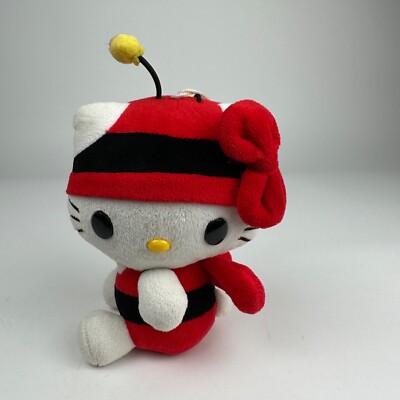 Sanrio Hello Kitty Ladybug Hanging Stuffed Plush 7.5" Lady Bug | eBay