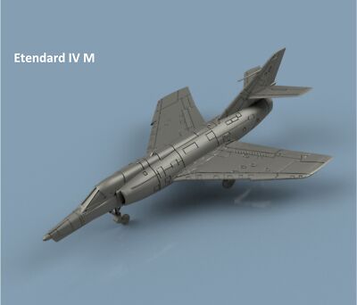 L'Arsenal Models 1/700 ETENDARD IV M UNFOLDED WINGS & WEAPONS (5) 3D ...