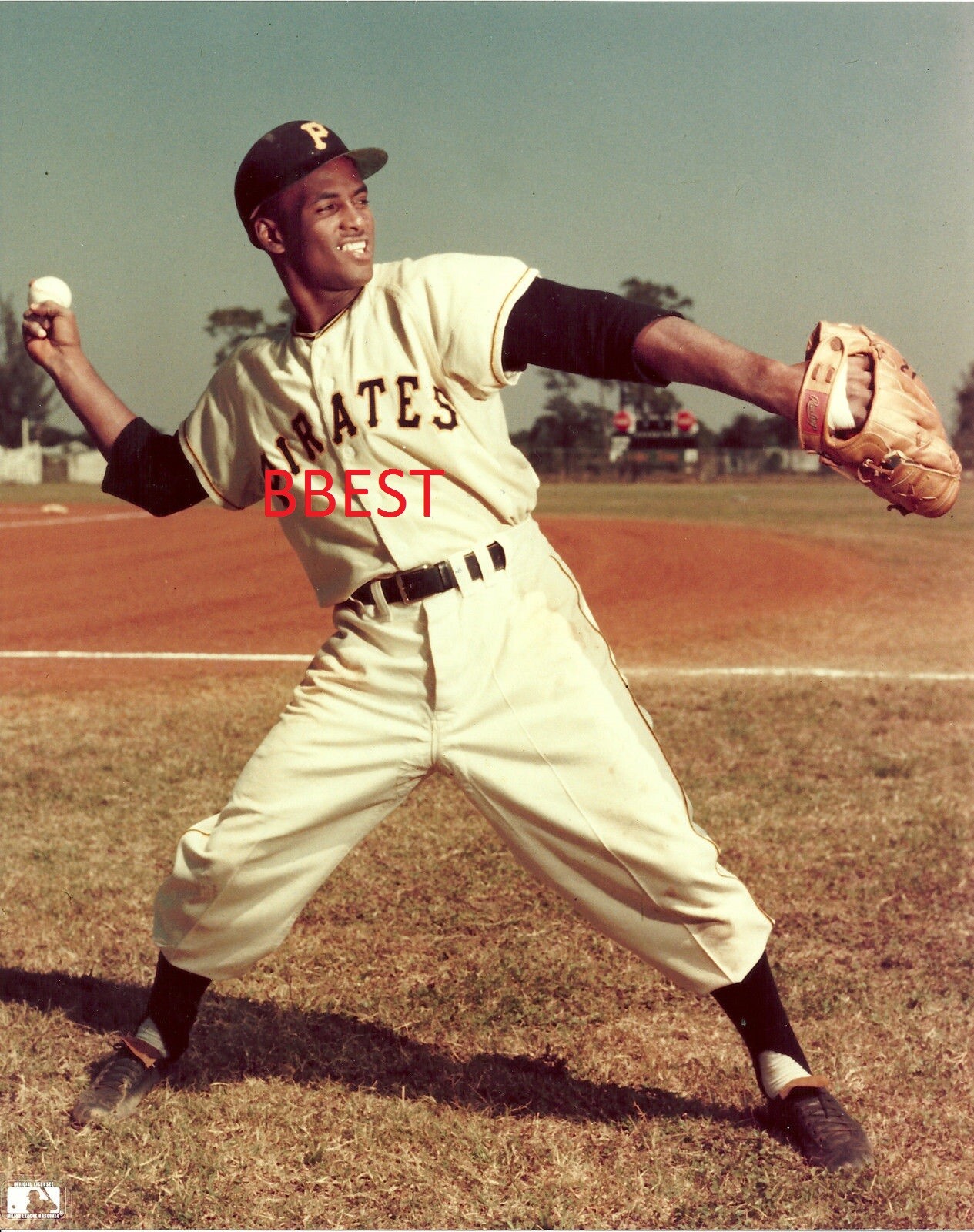 ROBERTO CLEMENTE #13 COLOR 8X10 ROOKIE SEASON 1955 | eBay