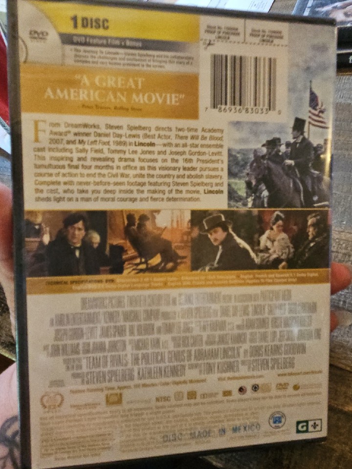 Lincoln (DVD, 2012)(C) 786936830330 | eBay