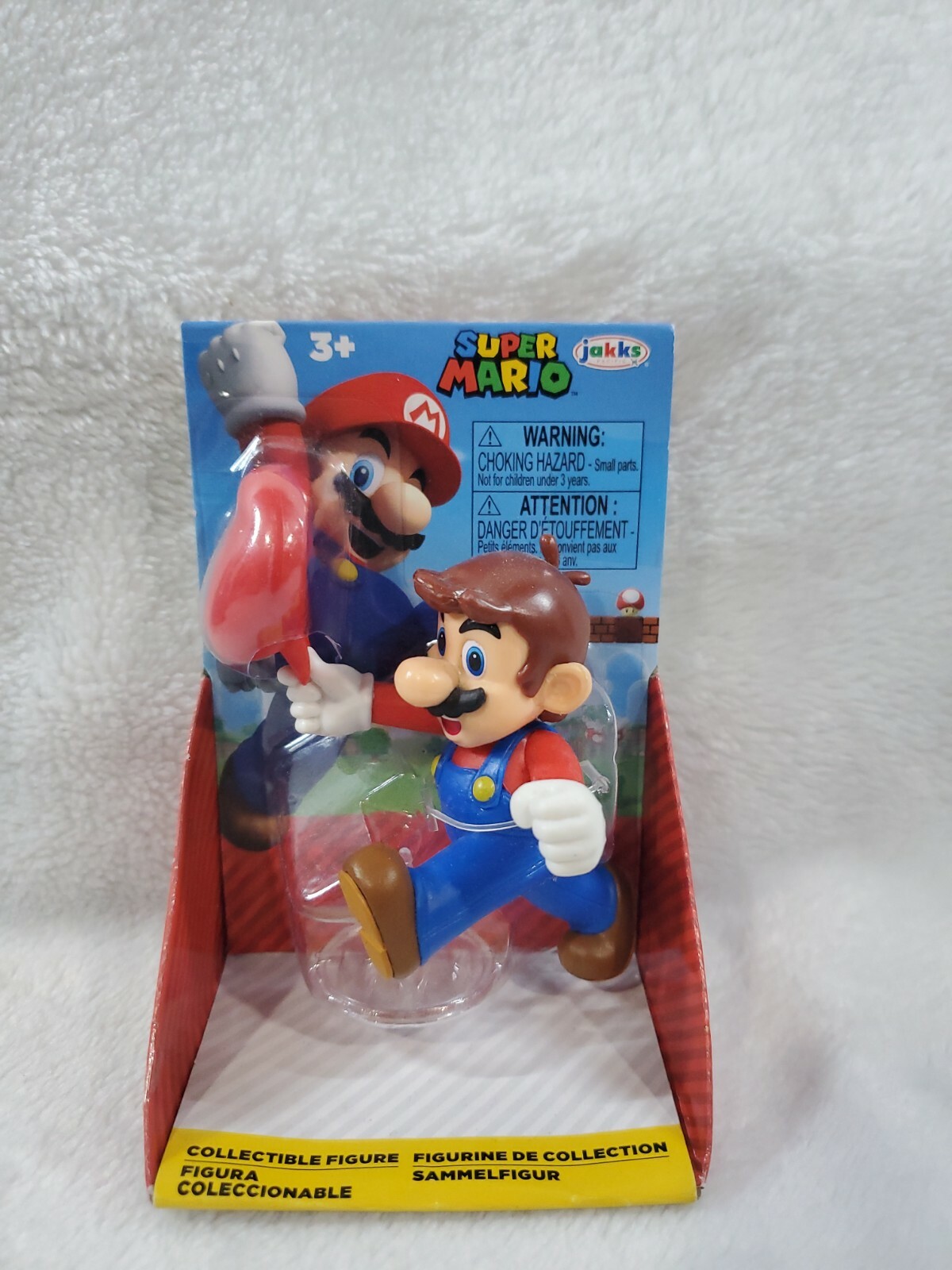 Super Mario Jakks Pacific 2.5" Mario Tipping Hat World of Nintendo ...